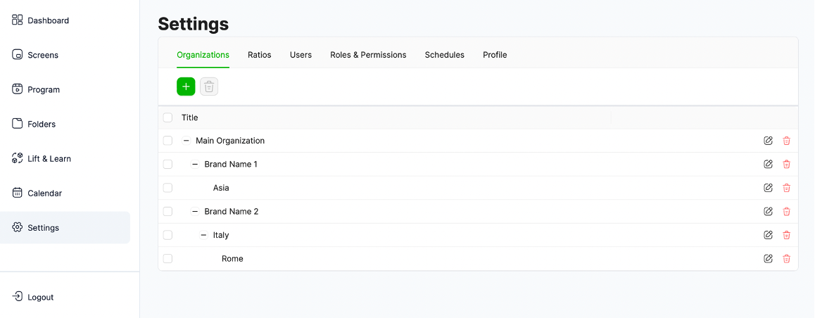 Organizations - Octopus More Than Digital Signage